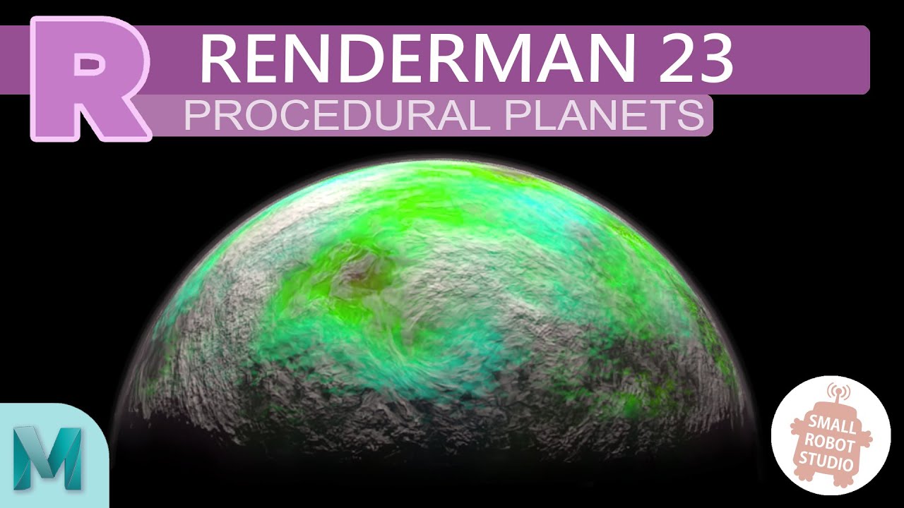 Renderman 23 Procedural Planets Tutorial
