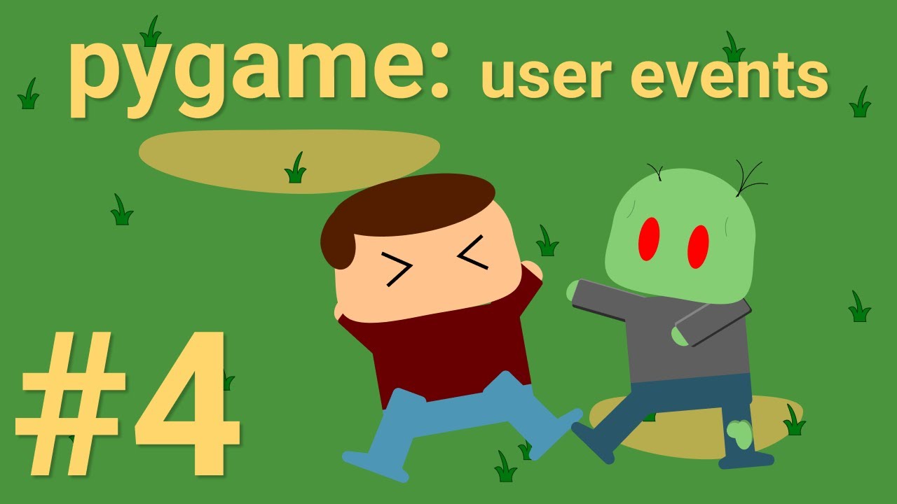 Learn Pygame! #4 User Events and Spawning Characters