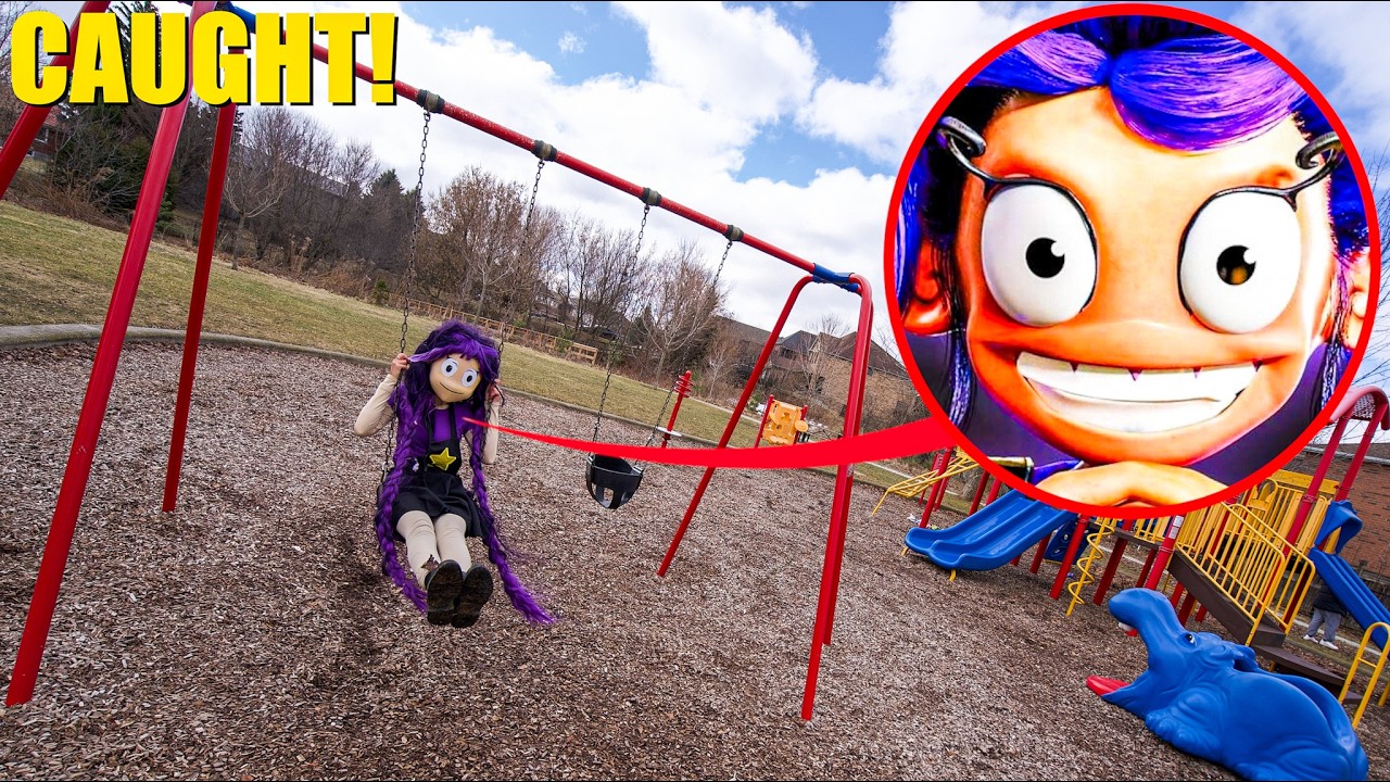 I Caught Lily Love Braids  at the PARK in Real Life! (Poppy Playtime Chapter 5)