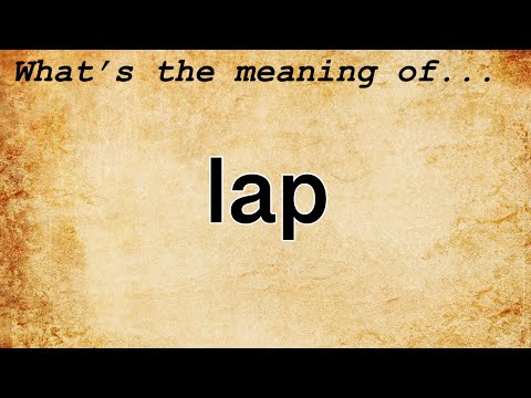 Lap Meaning | Definition of Lap