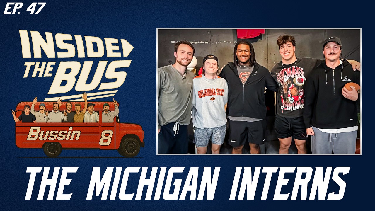Zack Marshall & Trey Pierce On Being Recruited By Jim Harbaugh + First NIL Purchase | Inside The Bus