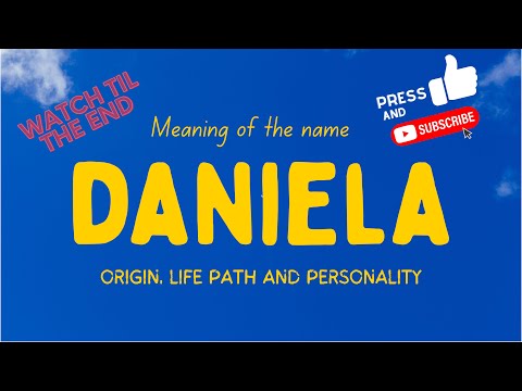 Meaning of the name Daniela. Origin, life path & personality.