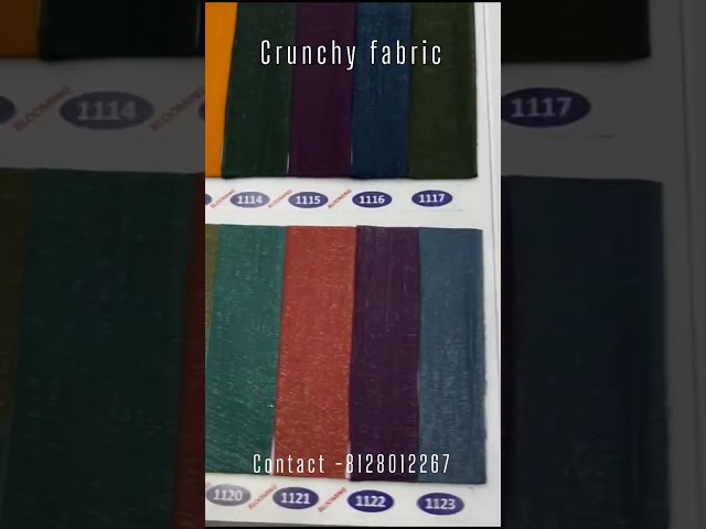 Multicolor Fancy Lace & Polyster Crunchy Fabric Trader - Wholesaler ...