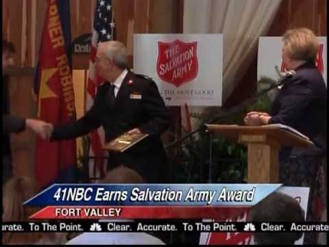 41NBC/WMGT - 41 NBC Earns Salvation Army Award - 4.22.13
