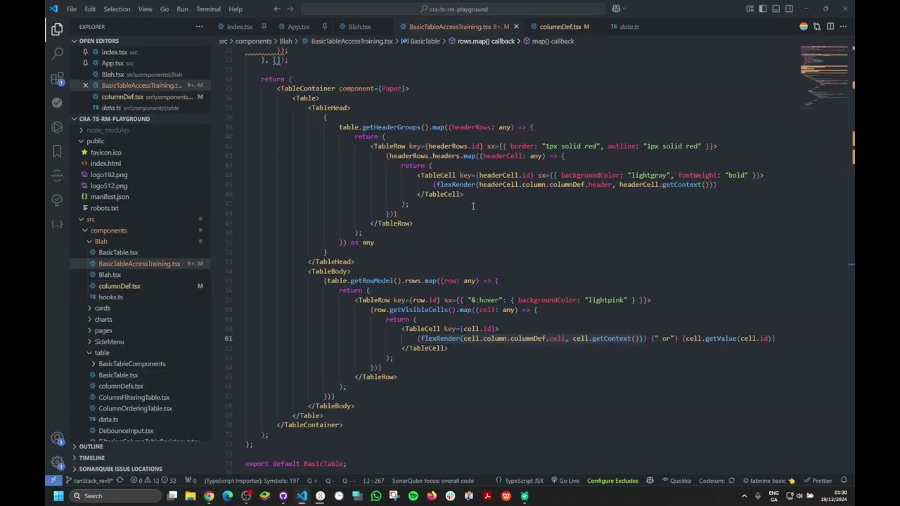 TanStack Table V8: flexRender displays CELL; while cell.getValue(cell.id) displays AccessorFn