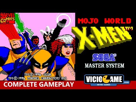 🎮 X-Men: Mojo World (Master System) Complete Gameplay – VICIOGAME