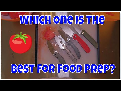 Cooking With Folding Knives Spyderco KUF4 NOC Chef Kapara Civivi