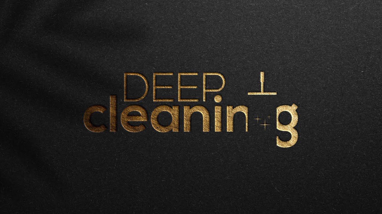 DEEP CLEANING LOGO DESIGN