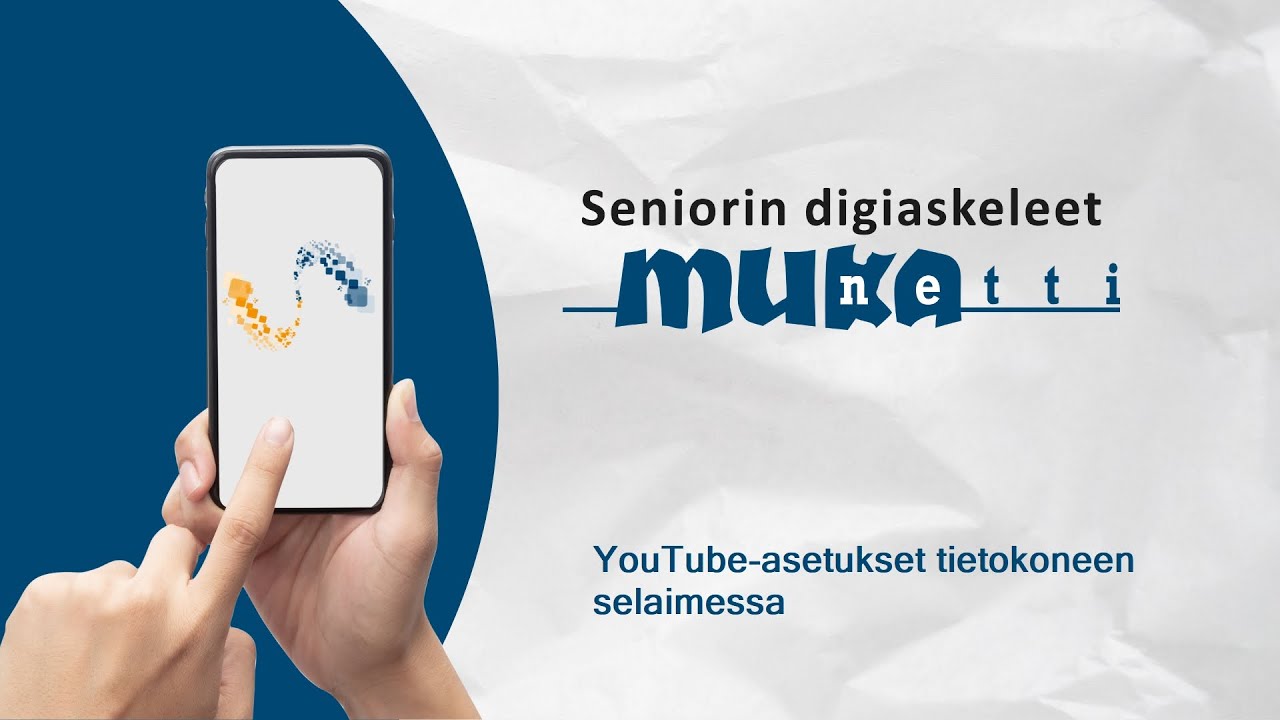 YouTube-asetukset tietokoneen selaimessa