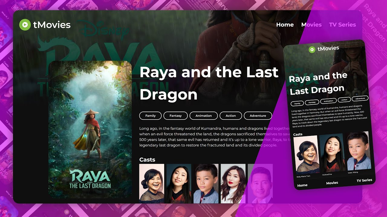 Responsive React Movies App With API | ReactJS Movies | ReactJS Tutorial