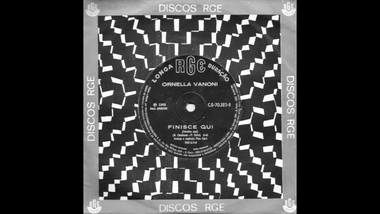 Ornella Vanoni - Finisce Qui