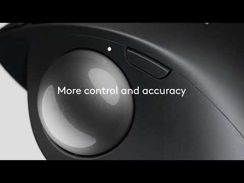 Logitech MX Ergo S Advanced Wireless Trackball Mouse - Thevaluestore