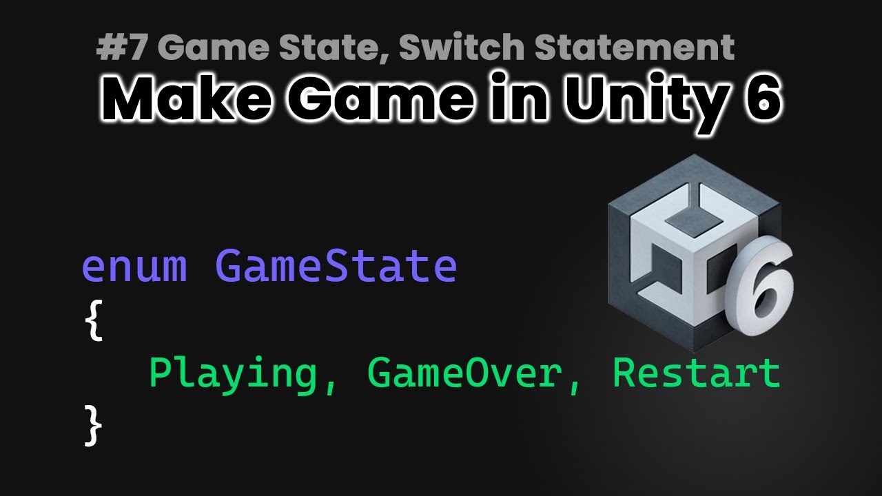 Unity 6 & C# | Using Enums to Add Game State, Refactor Code, and Finalize Your Game | Guess a number