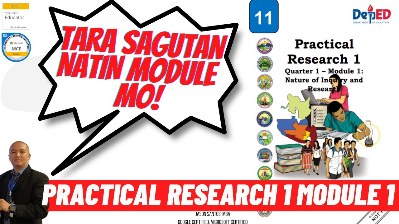 Practical Research 1 Module 1 Answers & Explanations