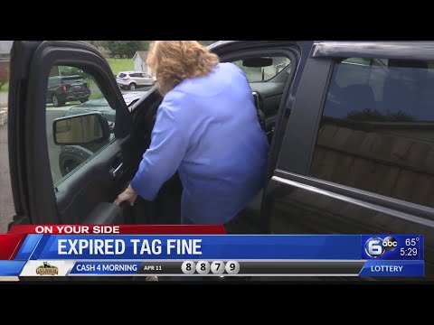 Unexpected fine for expired tags leaves Jefferson County woman upset