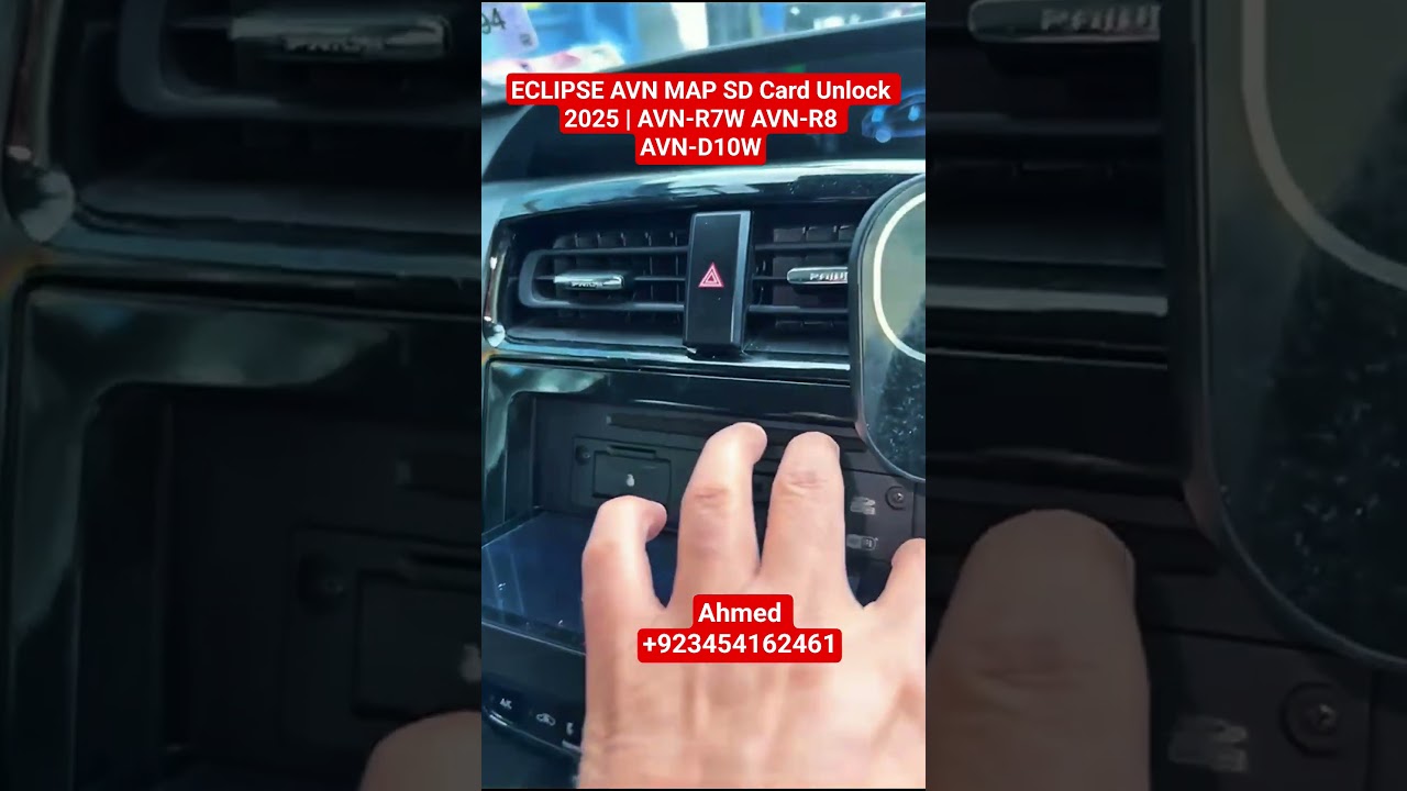 ECLIPSE AVN MAP SD Card #Unlock 2025 | AVN-R7W #AVN-R8 #AVN-D10W  #navigation