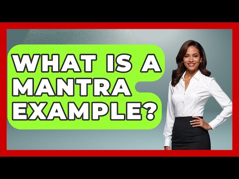What Is A Mantra Example? - Buddhism Reflections