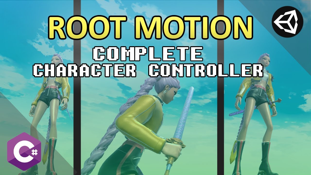 Unity Root Motion Explained || Complete Character Controller