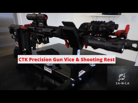 Ep 52: 2A-N-LA Reviews The CTK Precision Gun Vice & Shooting Rest