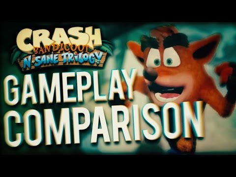 Another Comparison between Crash Bandicoot (Original vs N. Sane ...