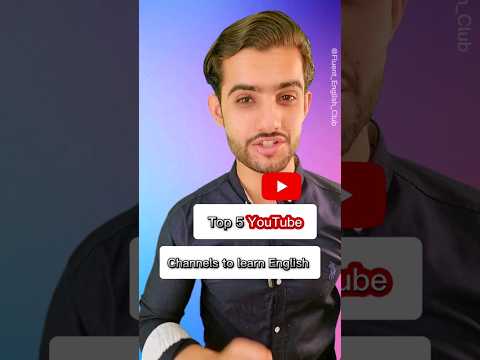 Best YouTube Channels for English Learners ❤️