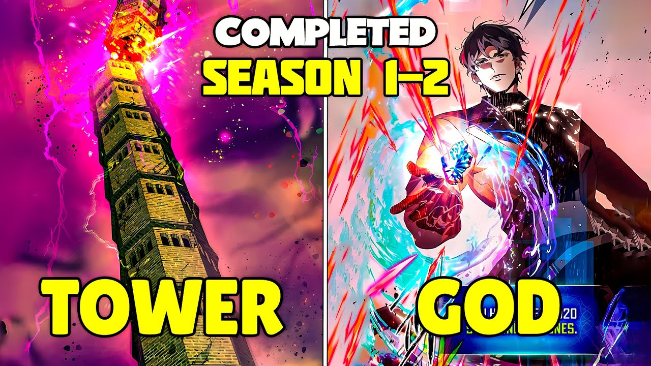 *S1-2* He Leveled Up With Gods But Lost By Being Reborn With All Skills To Pass Tower - Manhwa Recap
