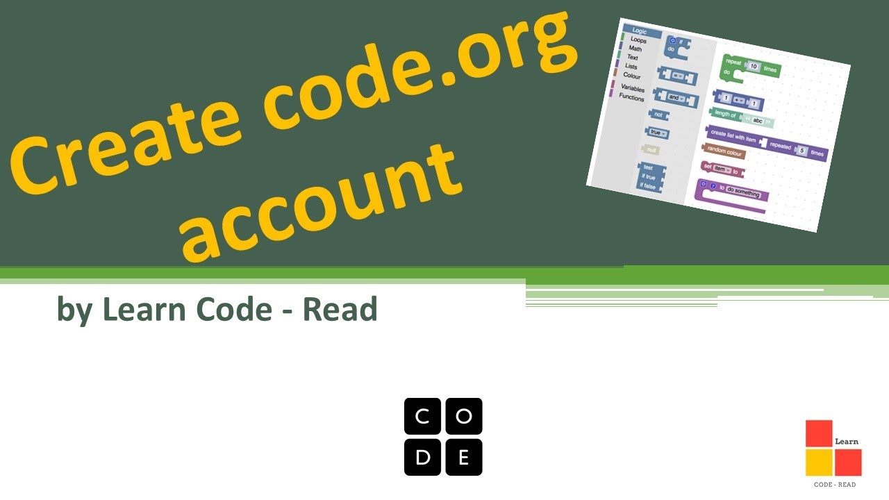Coding for Kids | Create code.org account