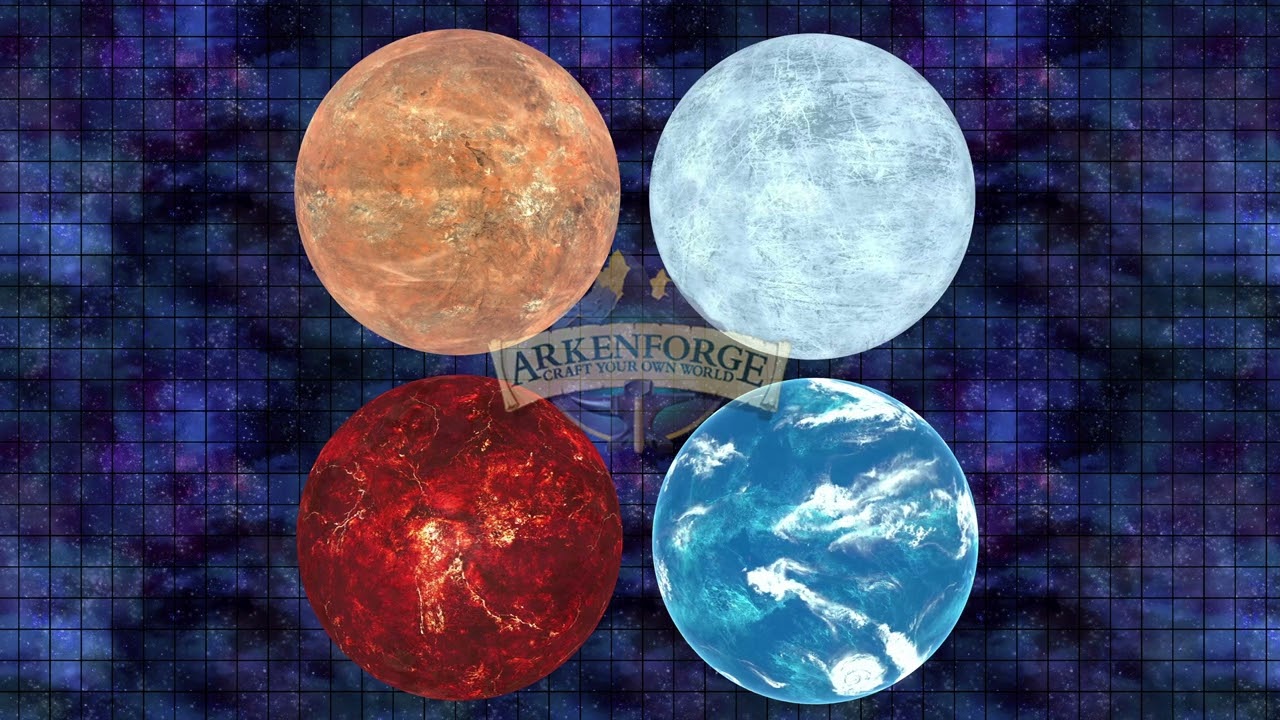 Deep Space Update - Animated Planets