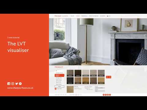 Lifestyle Floors LVT visualiser tutorial