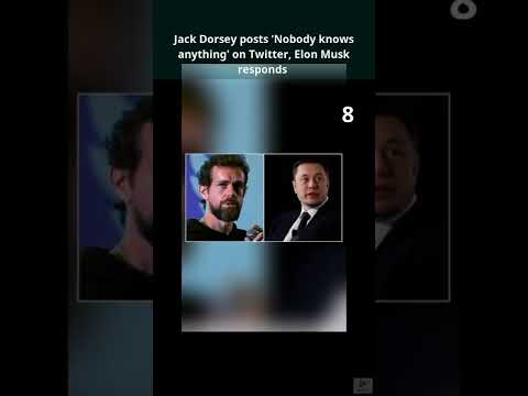 Jack Dorsey posts 'Nobody knows anything' on Twitter, Elon Musk responds