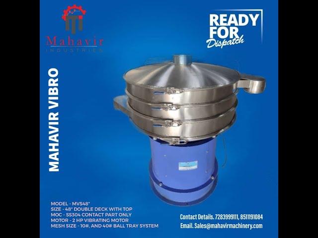 Vibro Screen - Vibro Separator Machine Manufacturer from Ahmedabad