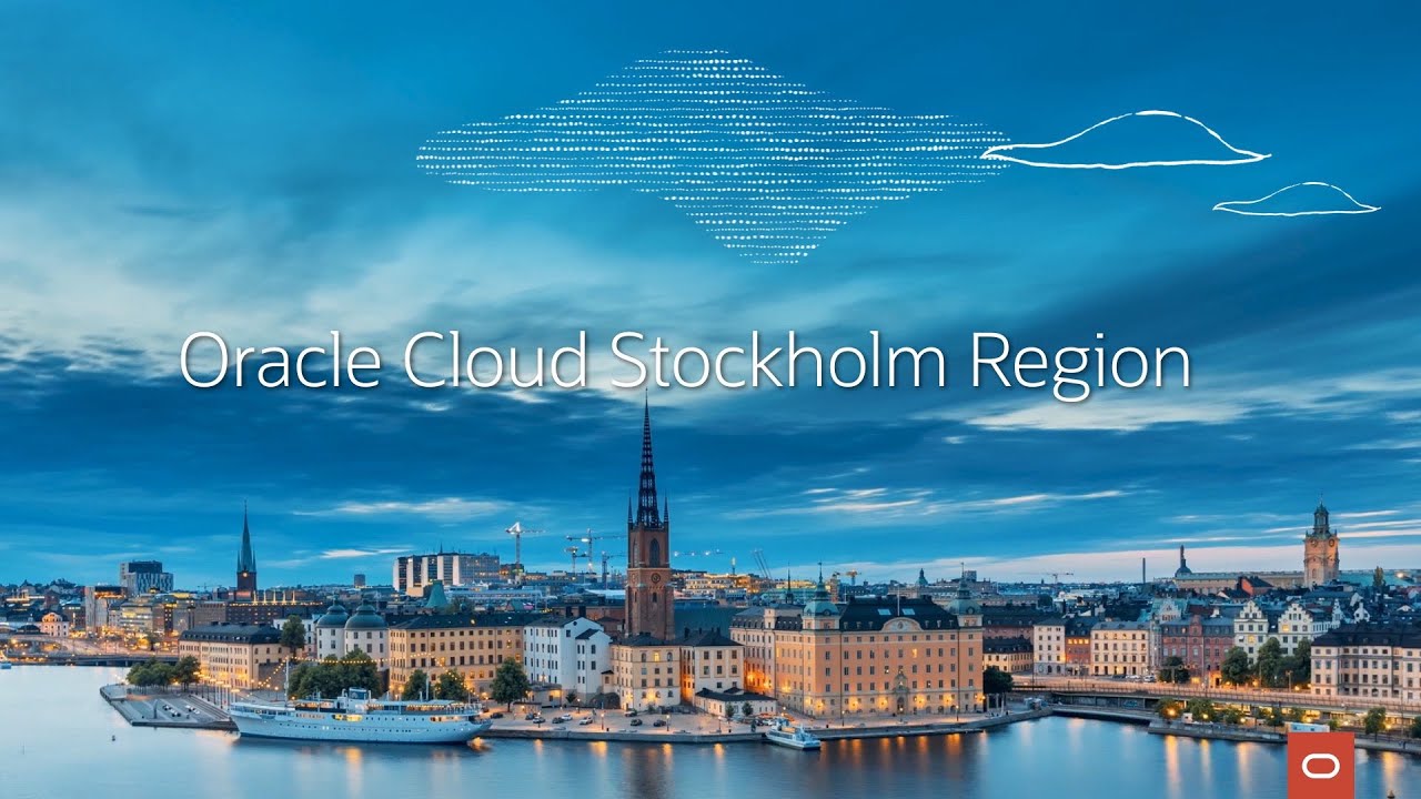 Oracle Cloud Stockholm Region virtual launch
