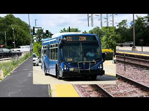 Taking a Tour at the Zion Metra (UP-N)