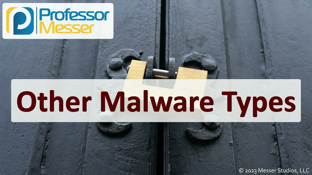 Other Malware Types - CompTIA Security+ SY0-701 - 2.4