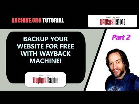 Wayback Machine: How to Create a Website Snapshot on Archive.org - Pt. 2