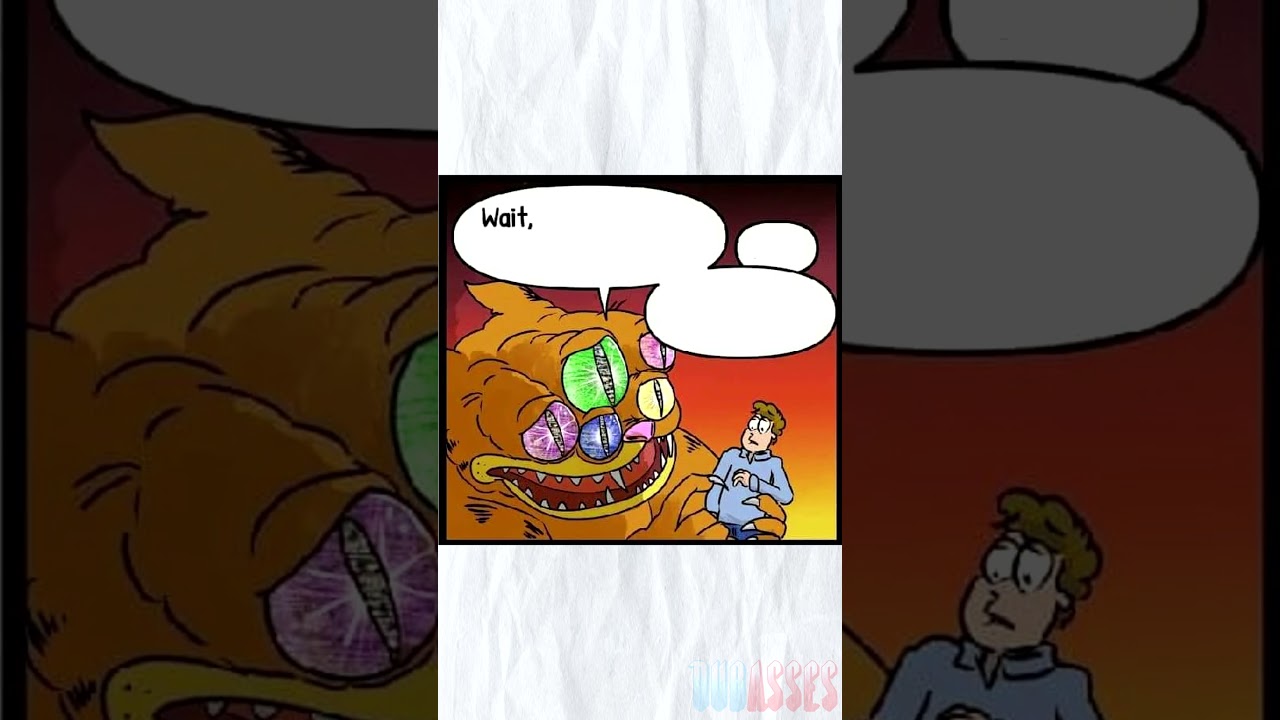 [COMIC DUB] Gorefield Helps Jon #shorts