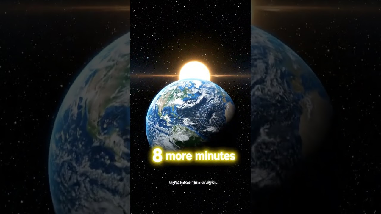 AI VIDEO GENERATOR PROMPT:  Core Science Fact: If the Sun vanished right now, Earth wouldn’t go dark