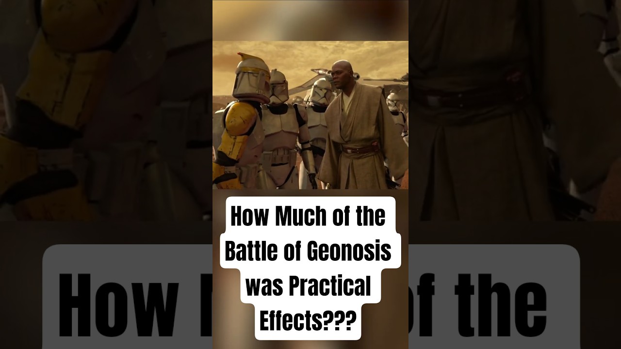 Geonosis is a VFX Masterpiece  #cgi #starwars #vfx  #clonewars