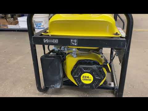 Champion 224CC Generator - Lot 16095