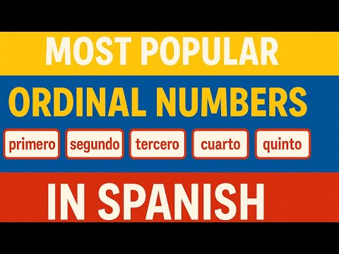Must-Know Spanish Ordinal Numbers for Beginners