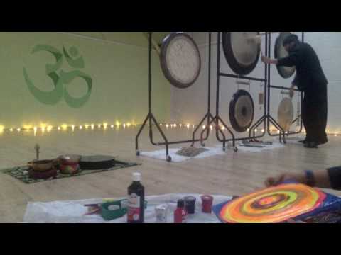 Day 18! Days of Free Mindful Art! Gong Spa