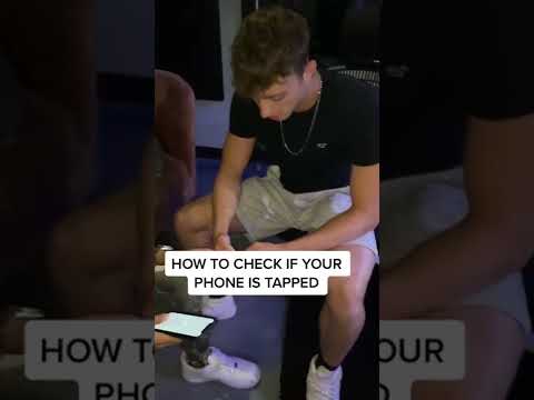 HOW TO CHECK IF YOUR PHONE IS TAPPED 😵 #shorts #viral
