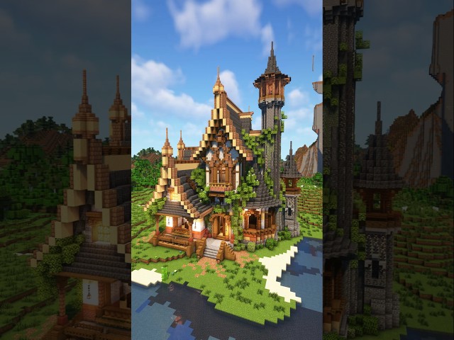 Mooncrest Manor 🌙 Medieval Mansion Download Minecraft Map