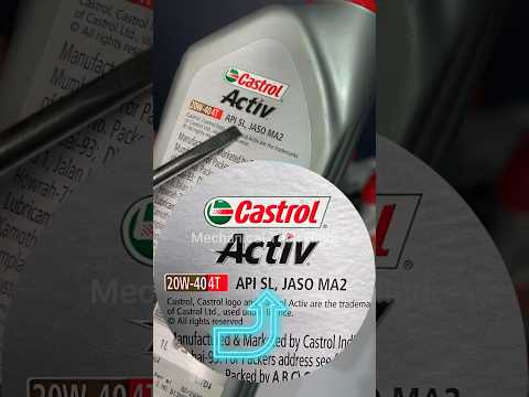 Engine Oil Category SL SM SN SP | Bike / Scooter / Car #shorts