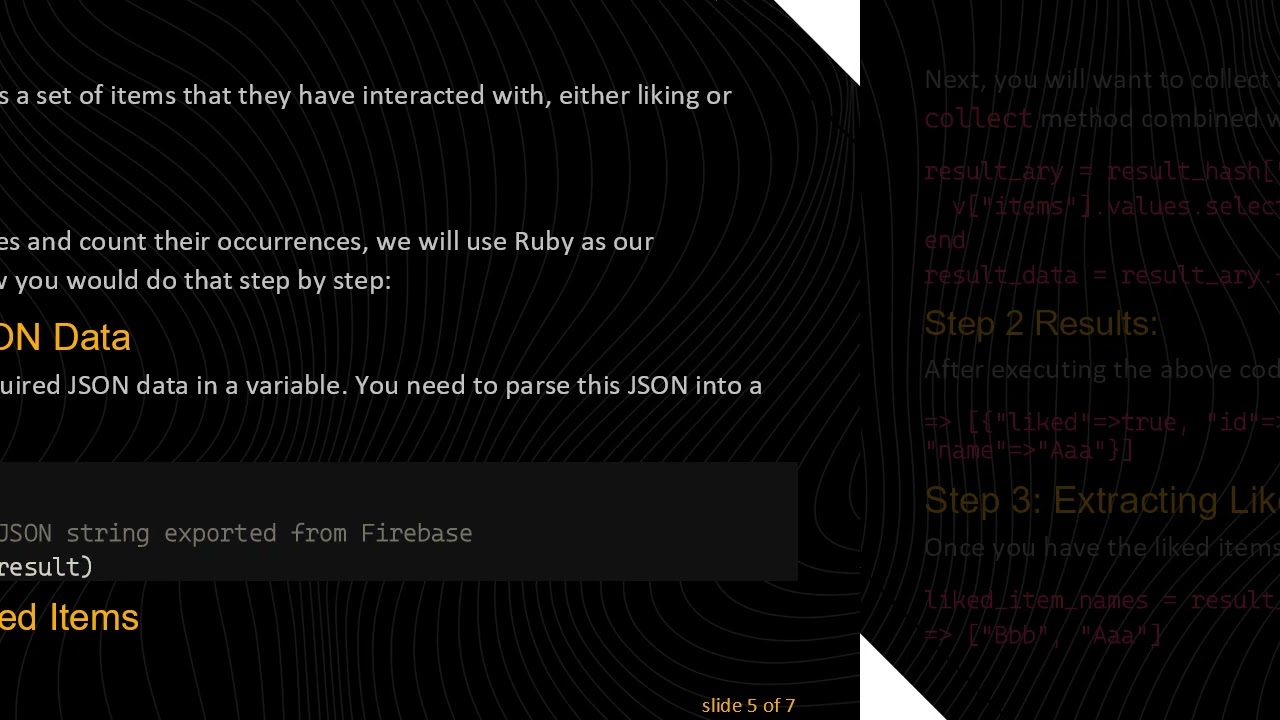 How to Extract Data from Firebase Realtime Database JSON-Export