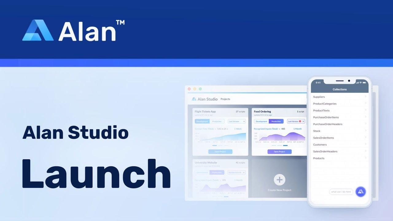 Alan Studio Tutorial — 3. Launch