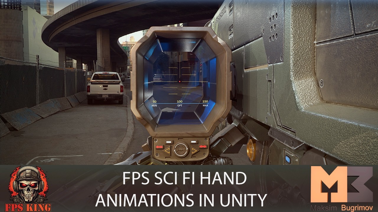 Sci-Fi Launcher Test Animations In Unity
