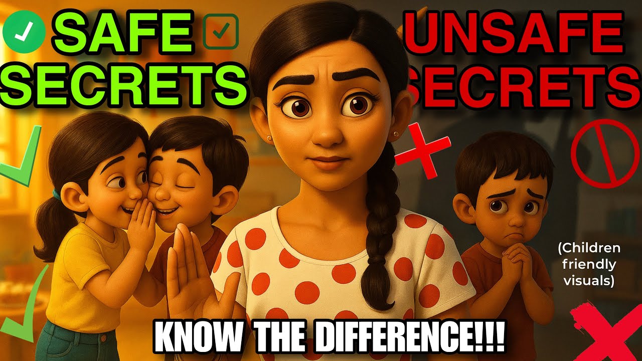 Safe or Unsafe Secret? This Pixar-style video teaches kids what to do — and why it matters