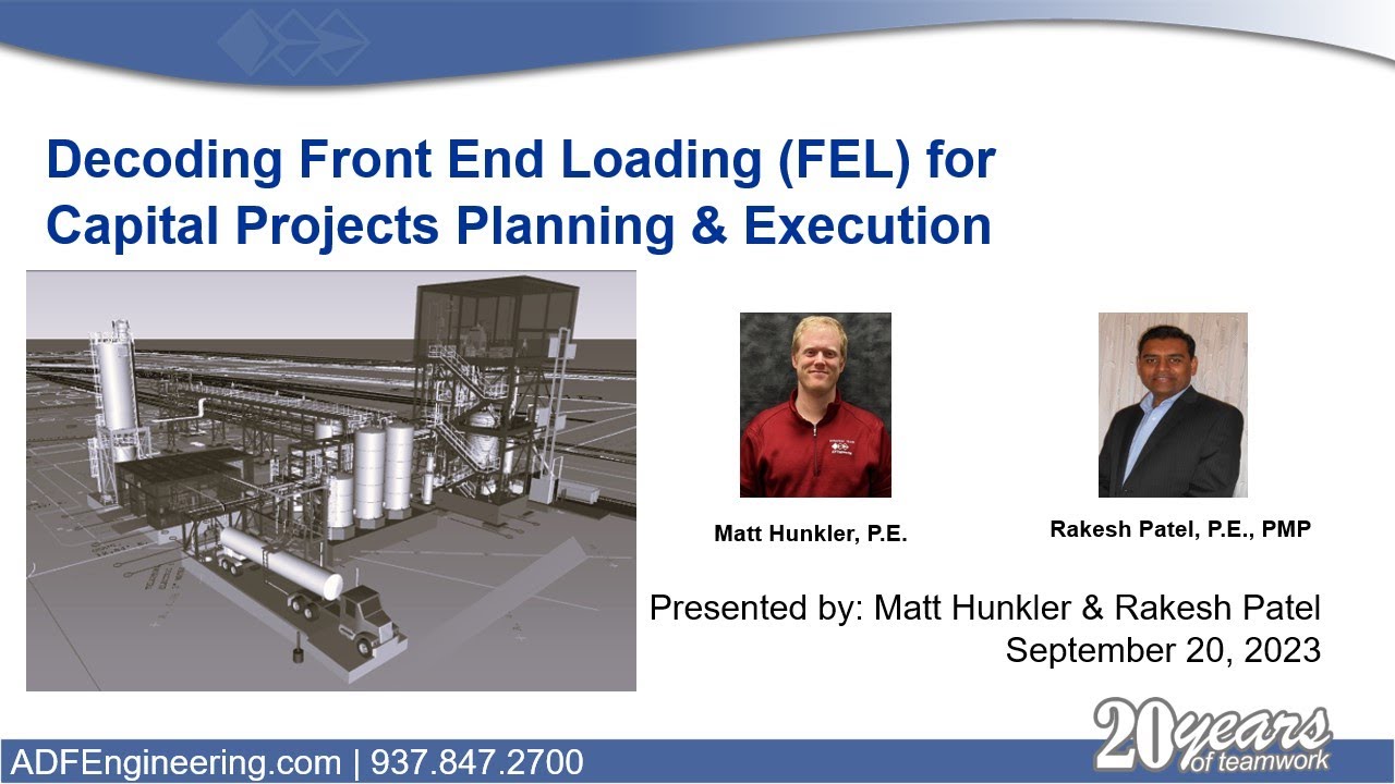 Decoding Front End Loading (FEL) for Capital Projects Planning & Execution Trailer