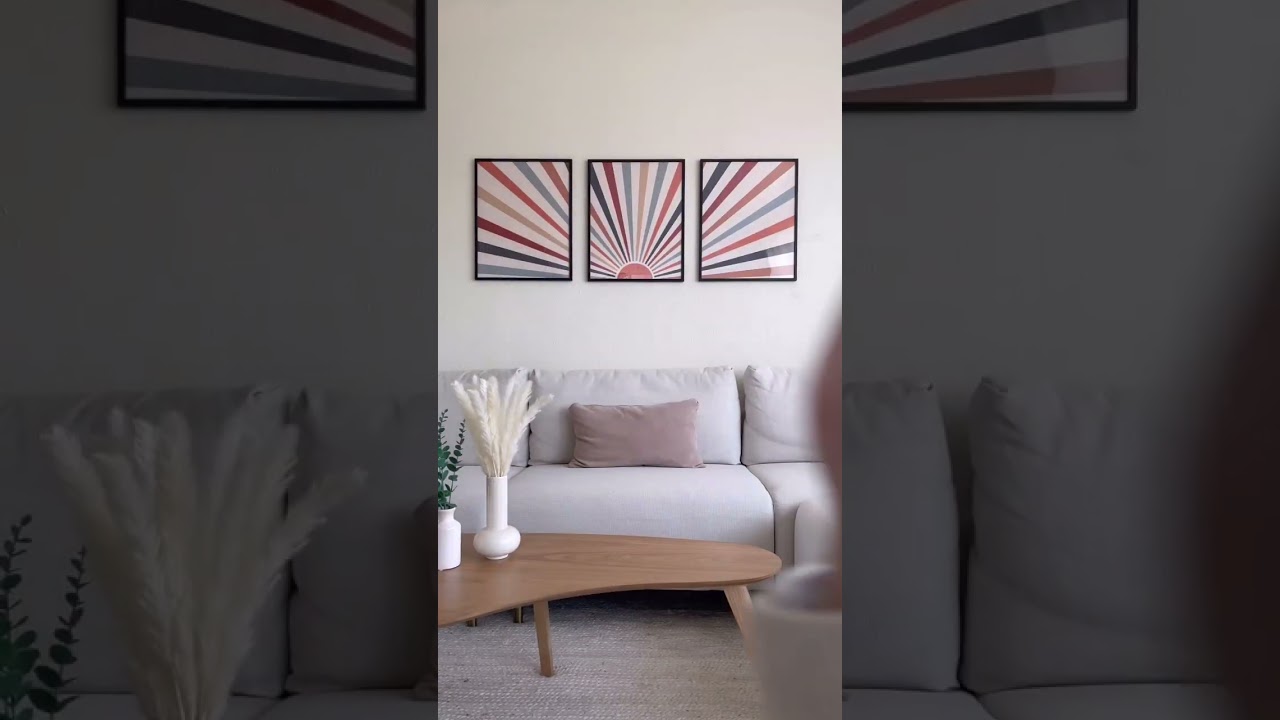 Large Framed Sets of 3 for under $100 from Amazon. ✨ #shorts